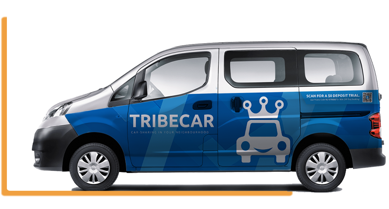 Tribecar Car-Sharing In Your Neighbourhood