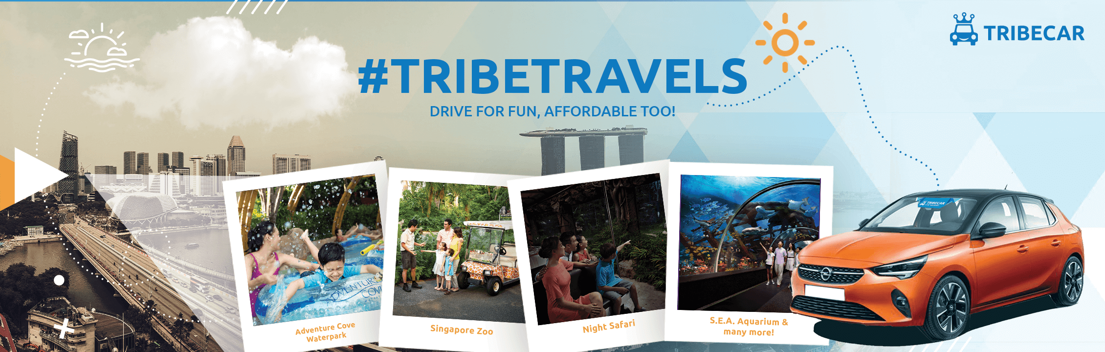 Tribecar - Hourly car rental in your neighborhood